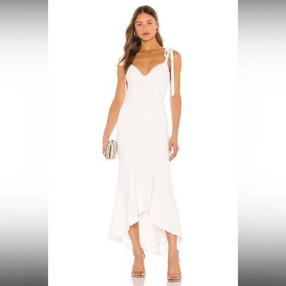 MAJORELLE | Dresses | Majorelle Tenleigh Midi Dress Ivory | Poshmark